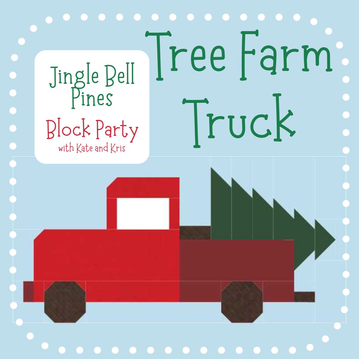 Jingle Bell Pines Block Party, Block 6! – Poorhouse Quilt Designs