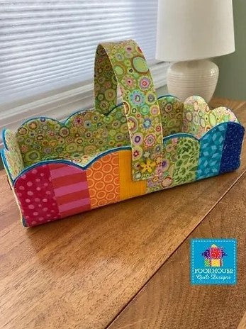 DIY Scalloped Easter Basket – Poorhouse Quilt Designs