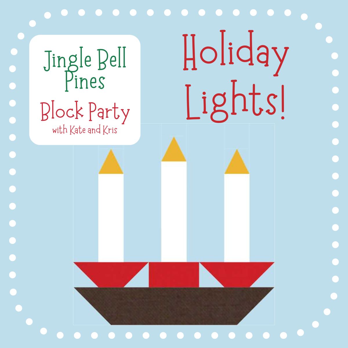 Jingle Bell Pines Block Party, Block 9! – Poorhouse Quilt Designs