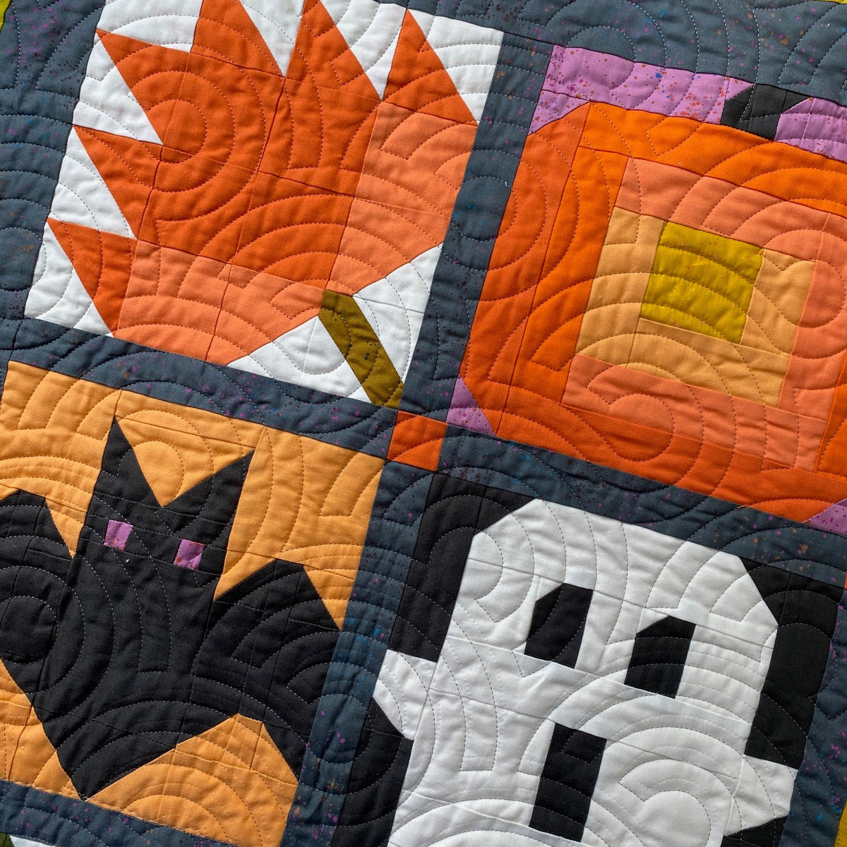 Introducing the Happy Hallows BOM – Poorhouse Quilt Designs