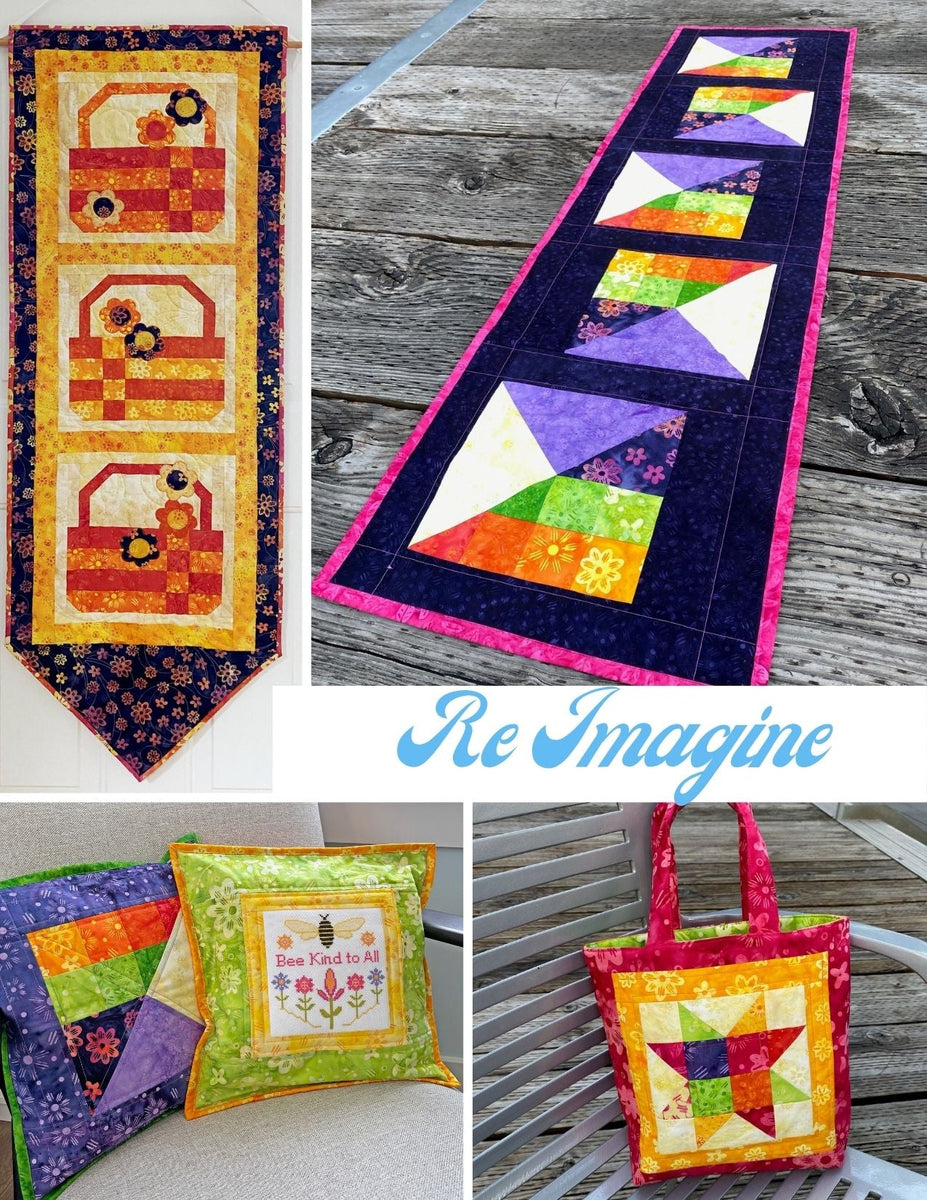 The ReImagine Collection – Poorhouse Quilt Designs