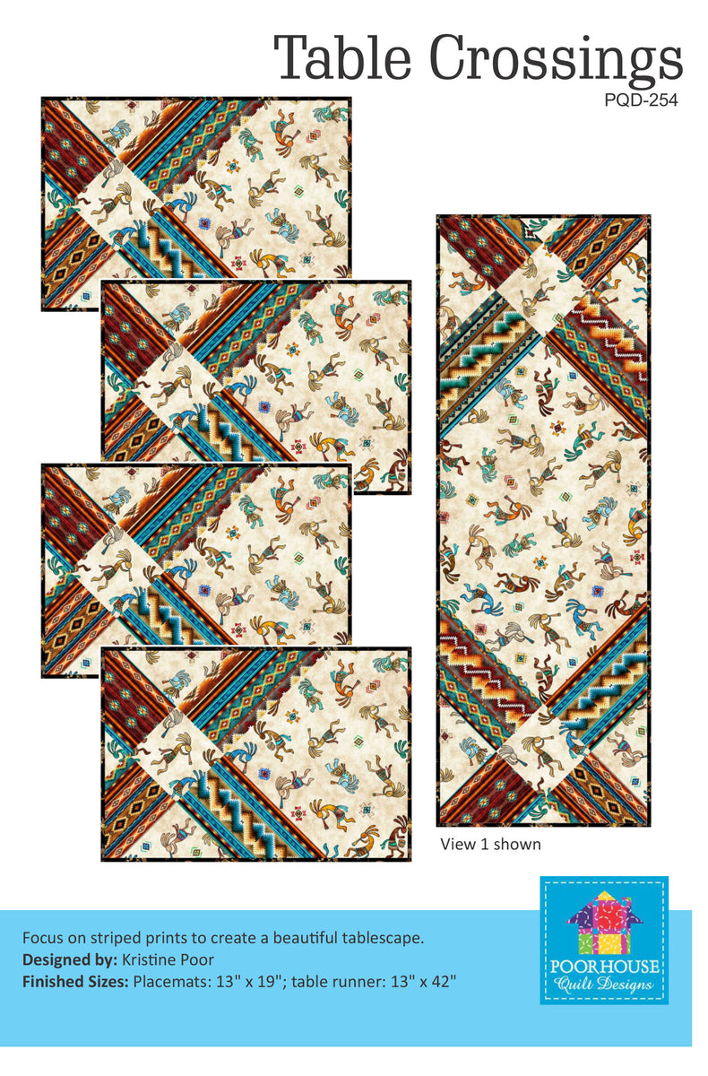 Table Crossings – Poorhouse Quilt Designs