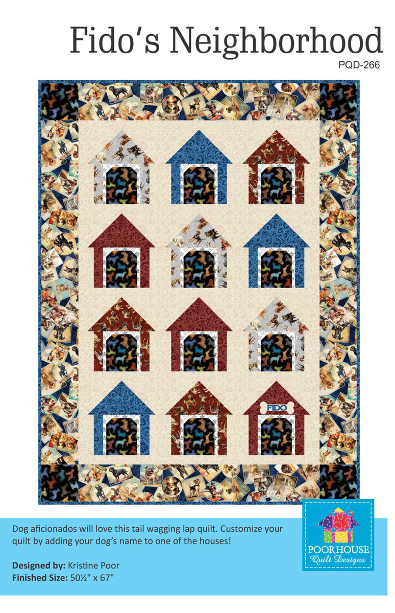 Dog House Quilt Block Pattern Quilts