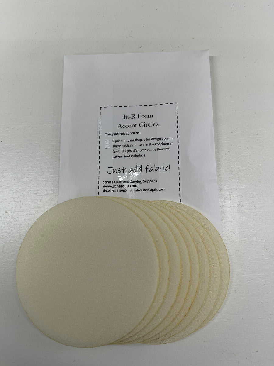 In-R-Form Plus Accent Circles – Poorhouse Quilt Designs