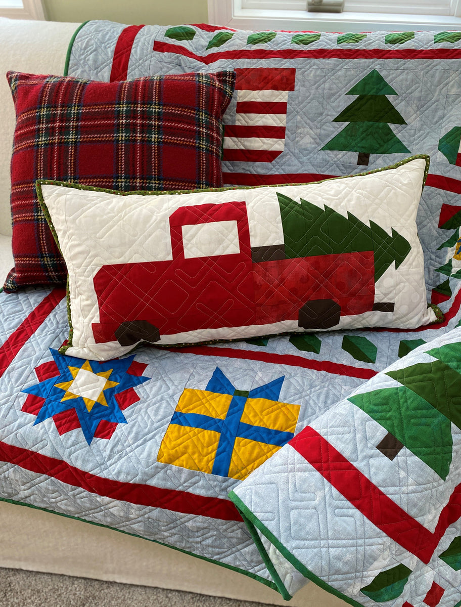 Jingle Bell Pines Block of the Month – Poorhouse Quilt Designs