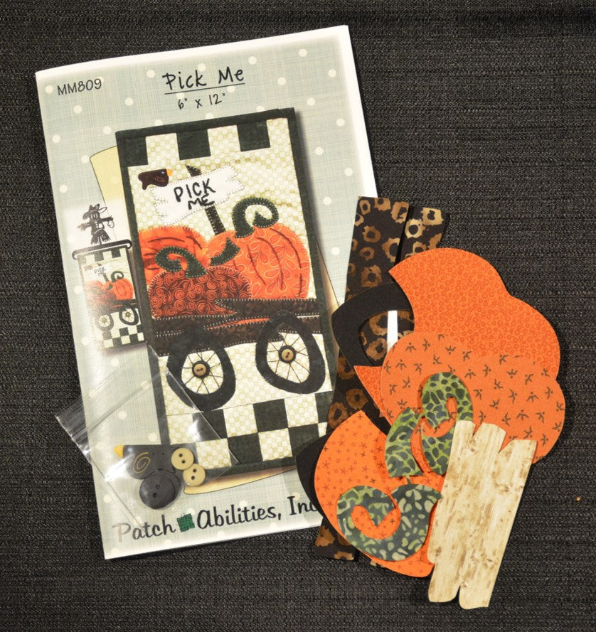 Mini Banners - Pick Me kit – Poorhouse Quilt Designs